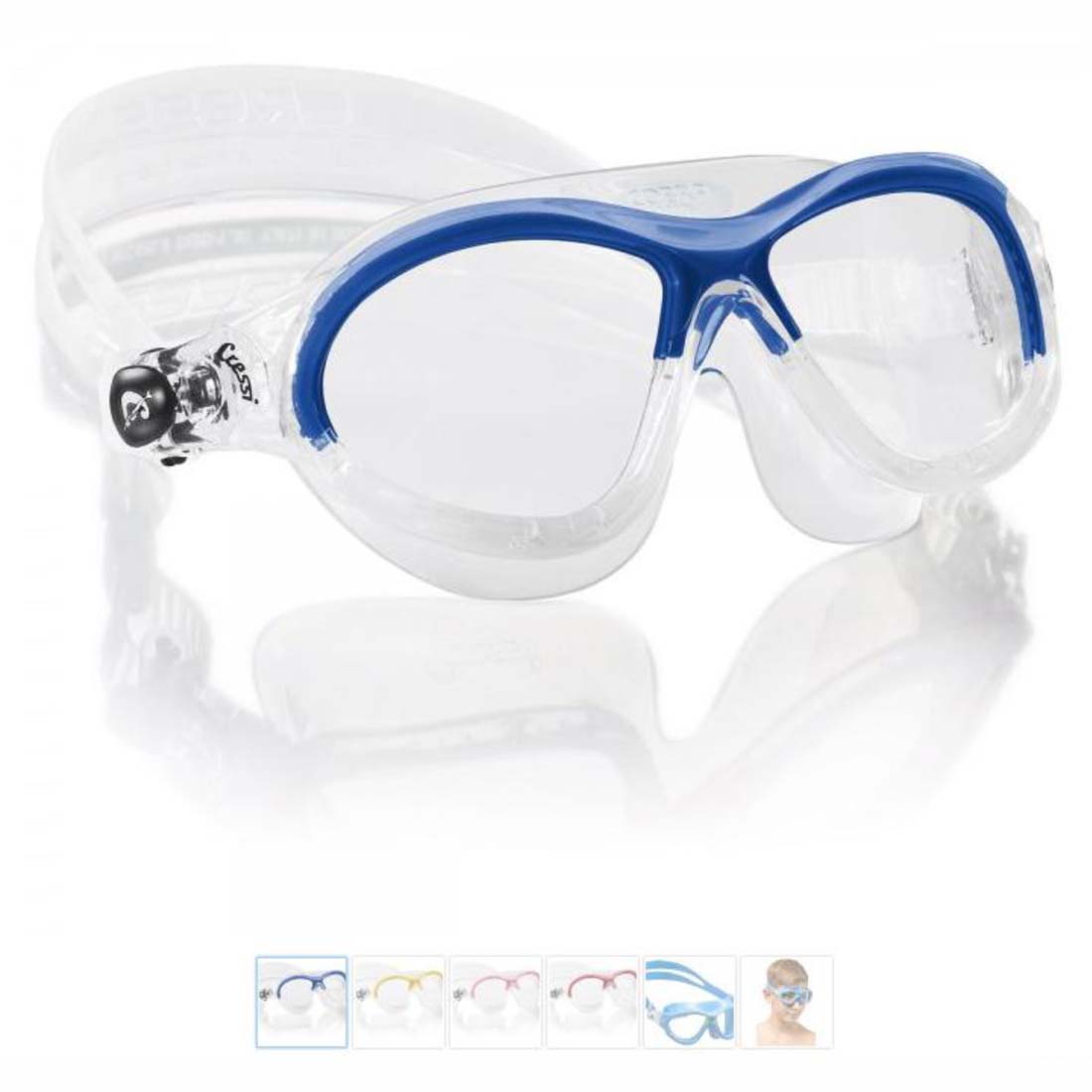 Очки для плавания детские Cressi MINI COBRA купить в магазине Sport-Swim